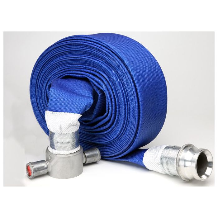 Aqua Check Blue Layflat Hose